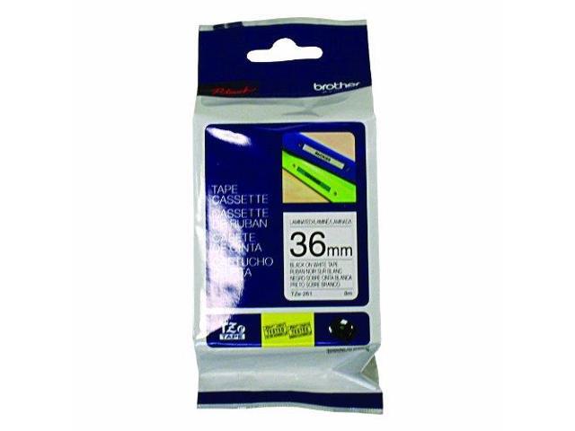 Click here for Brother Tze-261 Thermal Label - 36mm Width - 1 Rol... prices