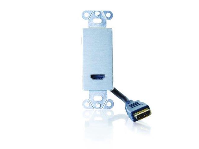 Click here for C2G 41042 HDMI Pass Through Decorative Wall Plate... prices