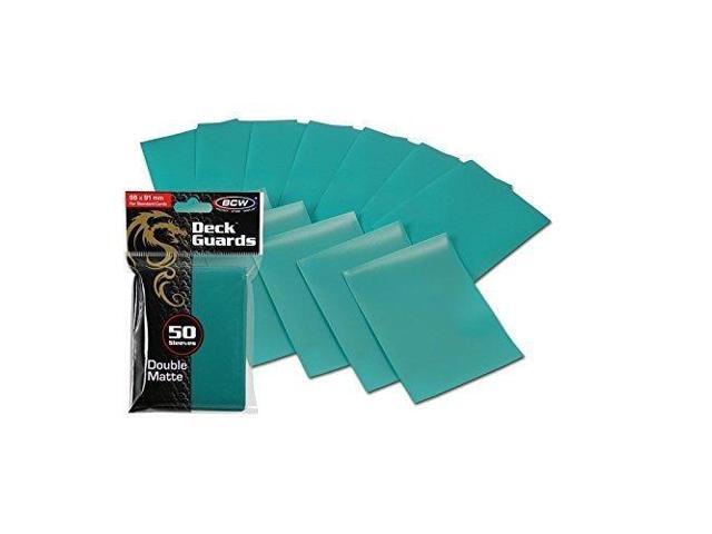 Click here for BCW Deck Guards Double Matte Card Sleeves - Teal... prices