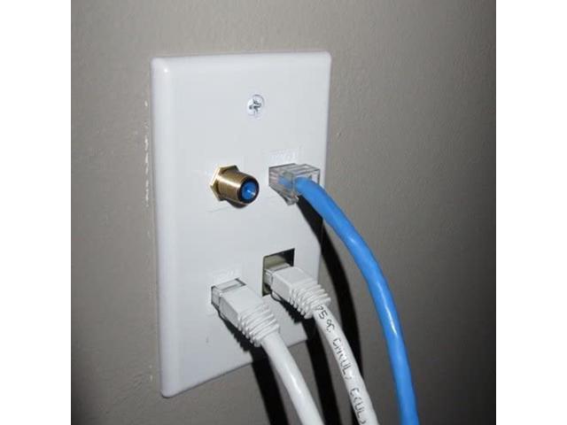 Click here for iMBAPrice - Keystone Style Wall Plate - 1 Port prices