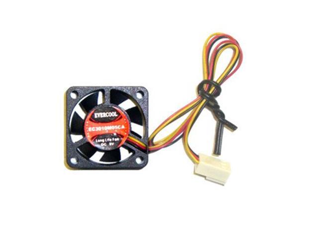 Click here for Evercool 30mm x 10mm 5 volt fan with 3 pin connect... prices