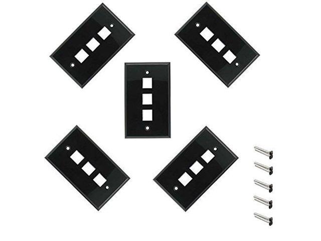 Click here for iMBAPrice 3 Port Keystone Jack Wall Plate 1-Gang -... prices
