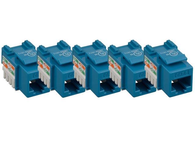 Click here for iMBAPrice (5-Pack) Cat6 RJ45 Punch-Down Keystone J... prices