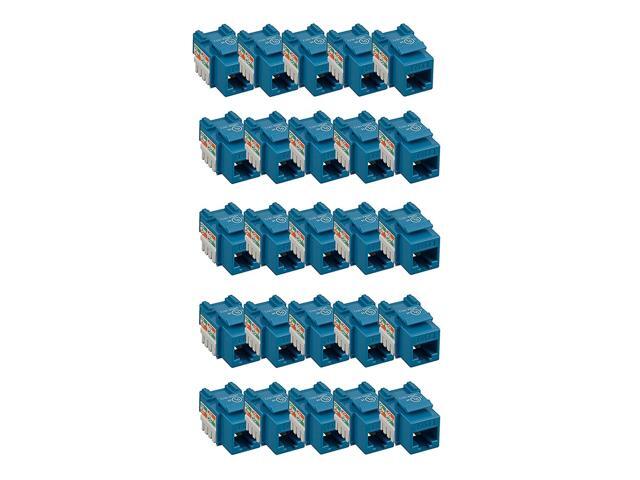 Click here for iMBAPrice (25-Pack) Cat6 RJ45 Punch-Down Keystone... prices