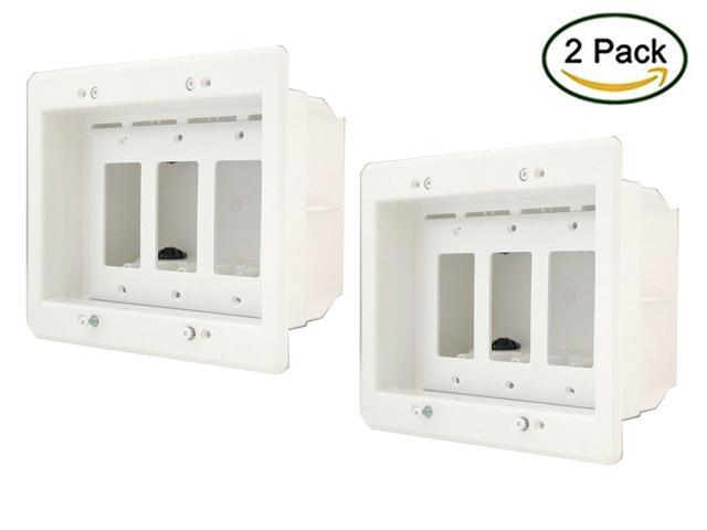 Click here for iMBAPrice DVFR3W-2 (3-Gang) Recessed Electrical Ou... prices