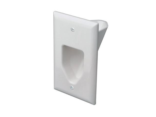 Click here for DataComm 45-0001-WH 1-Gang Recessed Low Voltage Ca... prices