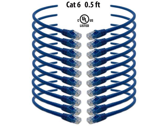 Click here for iMBAPrice 0.5 Ft (6 inch) Cat6 Ethernet Network Pa... prices