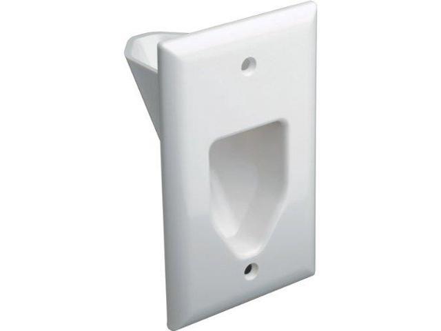 Click here for DataComm 45-0001-WH 1-Gang Recessed Low Voltage Ca... prices