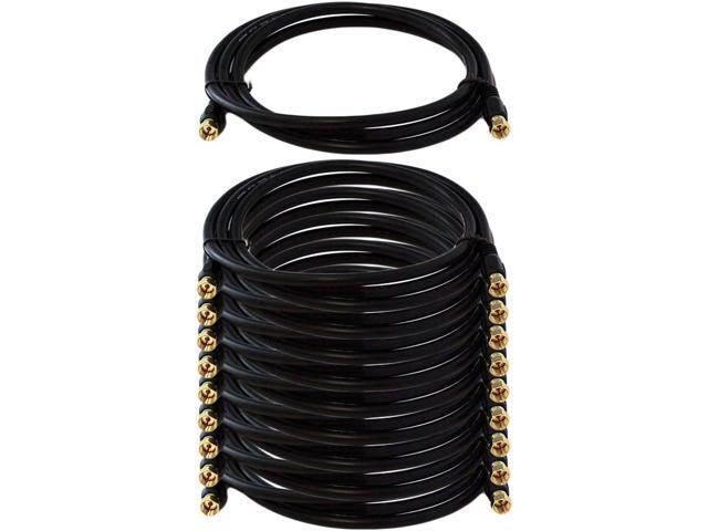 Click here for iMBPrice - (10-Pack) RG6 Coaxial Patch Cable (6 Fe... prices