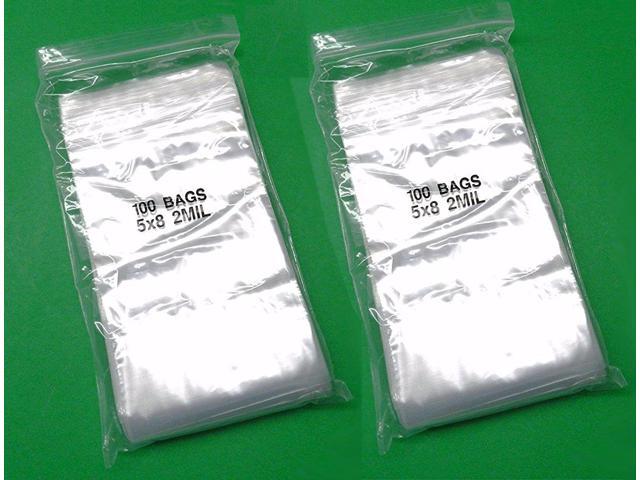 Click here for 200 CLEAR Reclosable Zipper Bag (5 x 8) - 2 Mil Th... prices