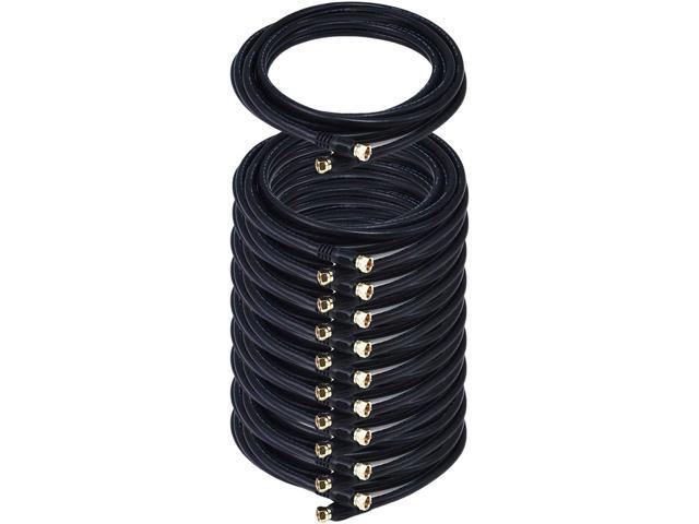 Click here for iMBPrice - (10-Pack) RG6 Coaxial Patch Cable (12 F... prices