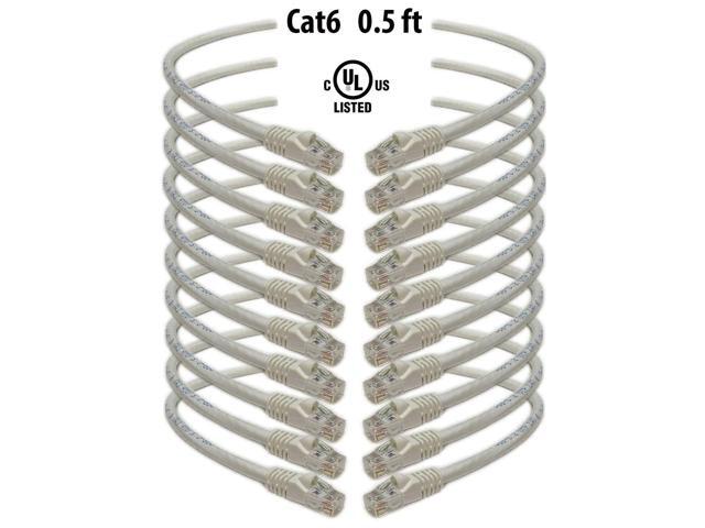 Click here for iMBAPrice Cat6 Snagless Ethernet Patch Cable in Wh... prices