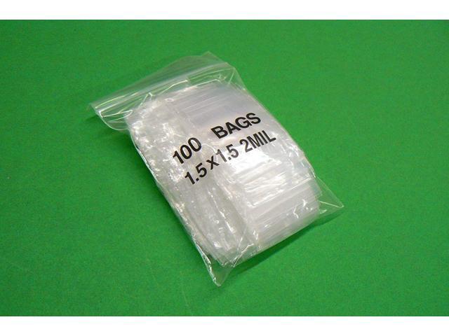 Click here for 100 Clear Reclosable Zipper Bag (1.5 x 1.5) - 2 Mi... prices