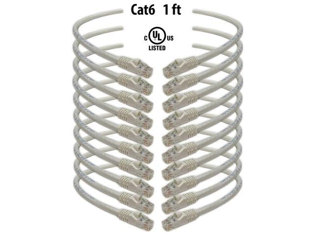 Click here for iMBAPrice Cat6 Snagless Ethernet Patch Cable in Wh... prices