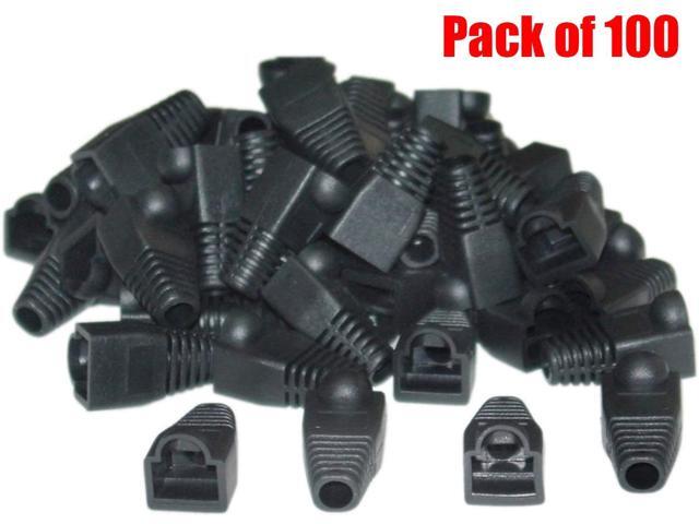 Click here for iMBAPrice RJ45 Black Ethernet Strain Relief Boots... prices
