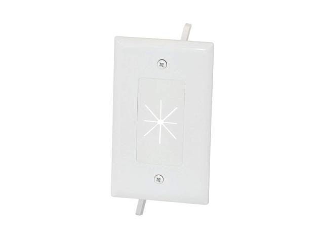 Click here for DataComm Electronics 45-0014-WH Gang Cable Plate w... prices