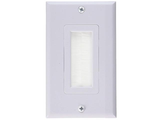 Click here for iMBAPrice Single Gang Brush Wall Plate - One Gang... prices