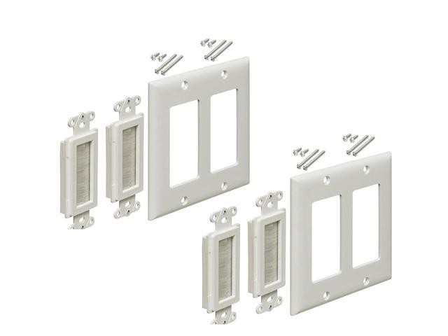 Click here for iMBAPrice 2-Gang Brushed Wall Plate - Decora Style... prices