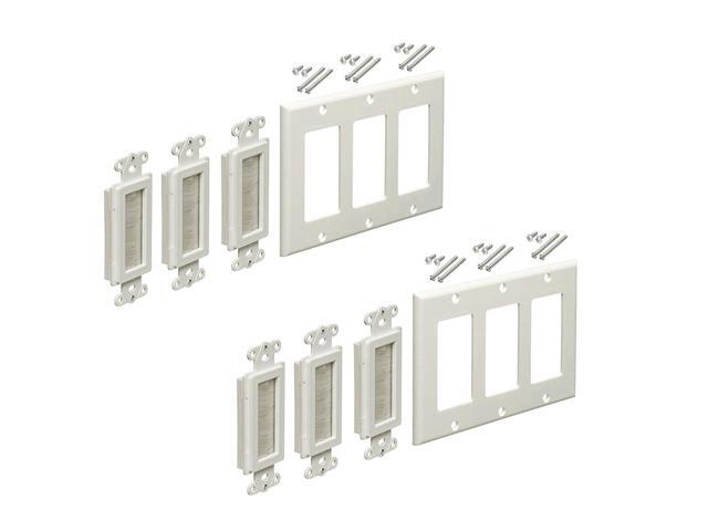 Click here for iMBAPrice 3-Gang Brushed Wall Plate - Decora Style... prices