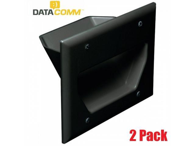 Click here for DataComm DC450003-BK-2PK 3-Gang (2 Pack) Recessed... prices