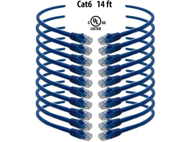 Click here for iMBAPrice (10 Pack) Blue 14 Feet (14ft) Molded UTP... prices
