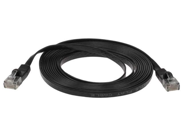 Click here for SF Cable  15 ft CAT6 550 MHz Flat Patch Cable Blac... prices