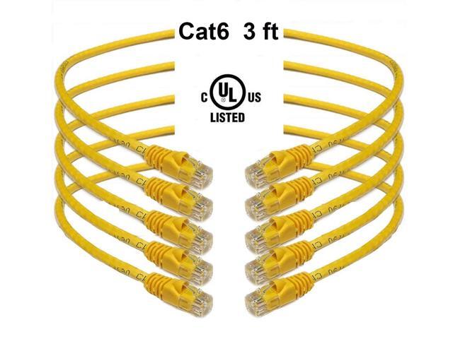 Click here for iMBAPrice 3 Feet Cat6 Cable - Premium Grade RJ45 E... prices