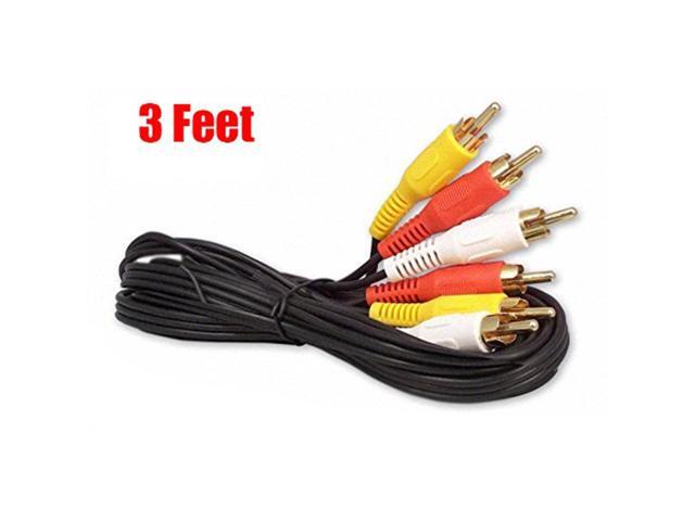 Click here for 3FT RCA M/Mx3 Audio/Video Cable Gold Plated - Audi... prices