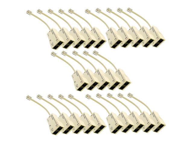 Click here for iMBAPrice (Pack of 25) In-line DSL Splitter w/ Noi... prices