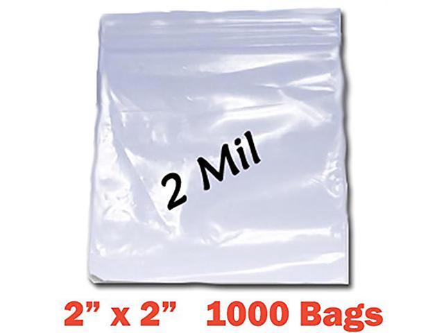 Click here for PREMIUM High Quality 2X  1000 CLEAR Reclosable Zip... prices