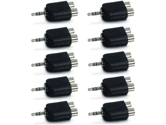 Click here for iMBAPrice 2 RCA Female to 1 3.5mm Stereo Adapter [... prices