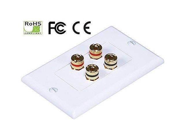 Click here for iMBAPrice Premium Banana Wall Plate - 4 Coupler Ty... prices