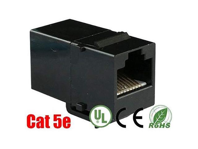 Click here for iMBAPrice Cat 5e Keystone Inline Coupler - Black prices
