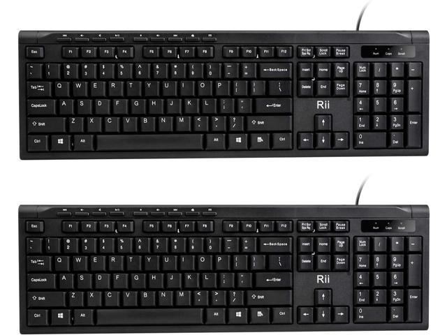 Click here for Rii RK907 Ultra-Slim Compact USB Wired Keyboard fo... prices