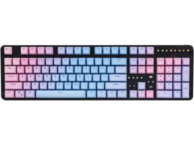 Click here for YMDK Double Shot 104 Dyed PBT Shine Through Keyset... prices