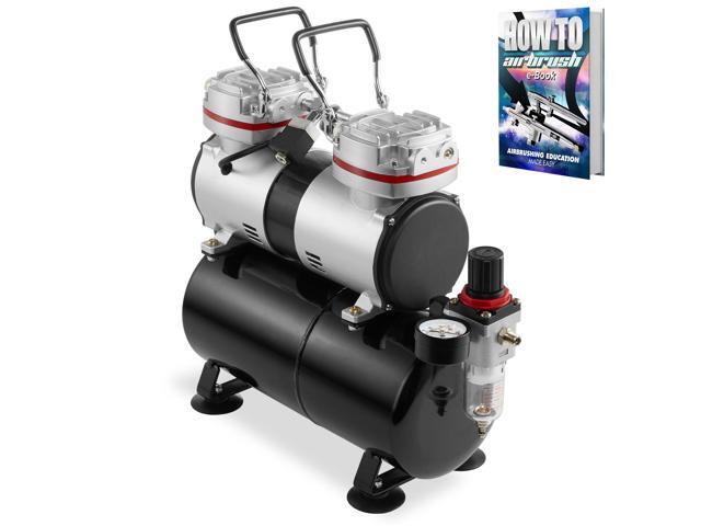 Click here for PointZero 1/3 HP Double Piston Airbrush Compressor... prices