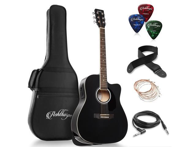 Click here for Ashthorpe Full-Size Dreadnought Cutaway Acoustic-E... prices