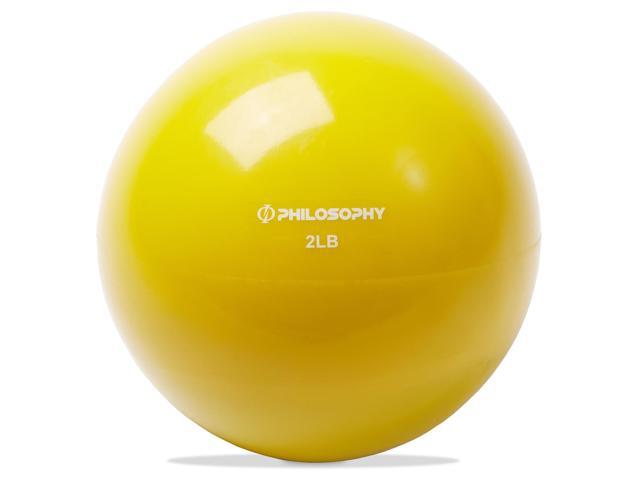 Click here for Philosophy Gym Toning Ball  2 Lb  Yellow - Soft We... prices