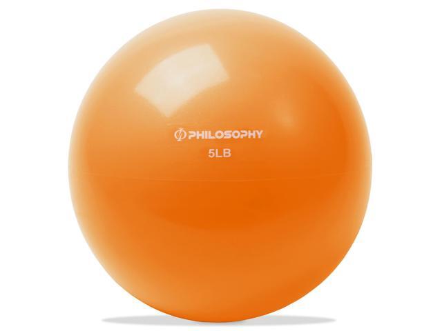 Click here for Philosophy Gym Toning Ball  5 LB  Orange - Soft We... prices