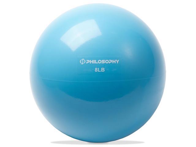 Click here for Philosophy Gym Toning Ball  8 LB  Blue - Soft Weig... prices