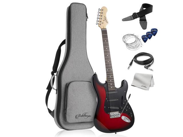 Click here for Ashthorpe 39-Inch Electric Guitar (Red-Black)  Ful... prices