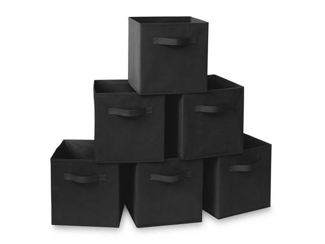 Click here for Casafield Set of 6 Collapsible Fabric Cube Storage... prices