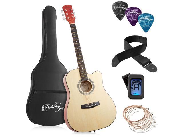 Click here for Ashthorpe 41-inch Beginner Cutaway Acoustic Guitar... prices