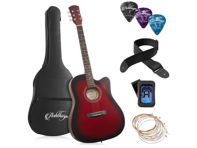 Click here for Ashthorpe 41-inch Beginner Cutaway Acoustic Guitar... prices