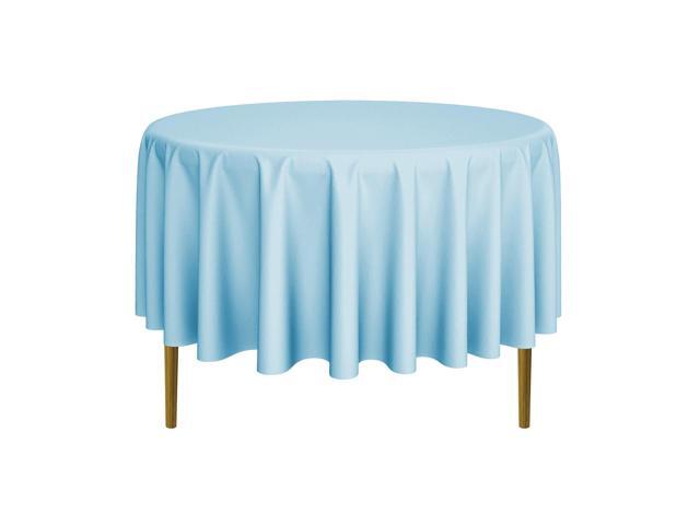 Click here for Lanns Linens - 90 Round Premium Tablecloth for Wed... prices