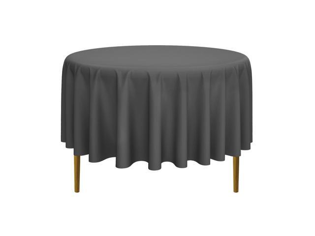 Click here for Lanns Linens - 90 Round Premium Tablecloth for Wed... prices