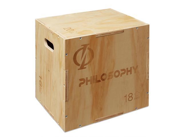 Click here for Philosophy Gym 3 in 1 Wood Plyometric Box - 20... prices