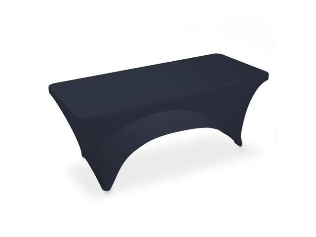 Click here for Lanns Linens - 6 Fitted Stretch Tablecloth for 72... prices