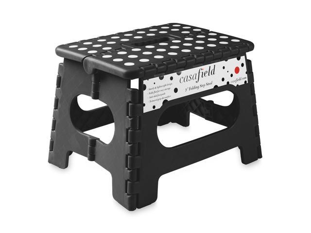 Click here for Casafield 9 Folding Step Stool with Handle  Black... prices