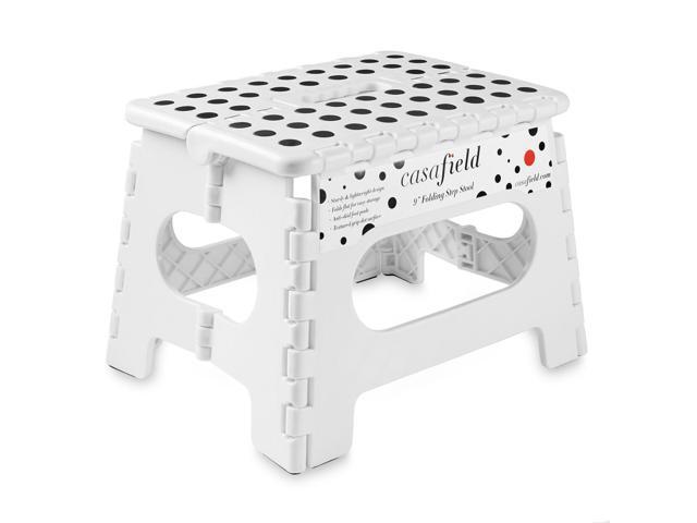 Click here for Casafield 9 Folding Step Stool with Handle  White... prices